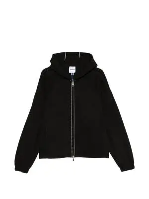 ADER ERROR Contrast-stitch Hoodie - Black