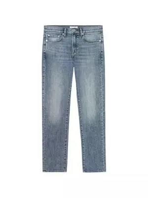 FRAME Faded-effect Slim-fit Jeans - Blue