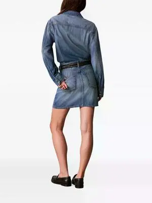 Calvin Klein Button-up Denim Dress