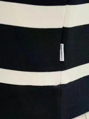 LINDBERGH Striped Long-sleeve Polo Shirt
