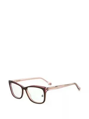 Carolina Herrera Cat-eye Frame Glasses - Red