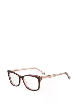 Carolina Herrera Cat-eye Frame Glasses - Red
