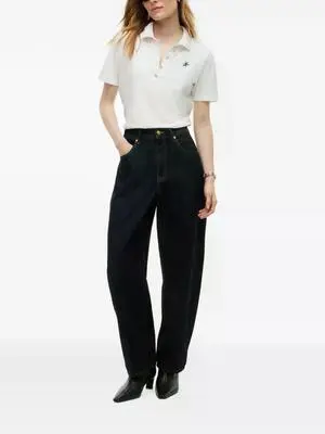 Tommy Hilfiger Quinn Mid-waisted Wide-leg Jeans