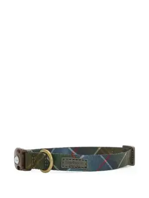 Barbour Tartan-print Collar - Green