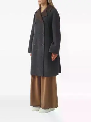 Max Mara Tartina Double-breasted Notch-lapels Coat