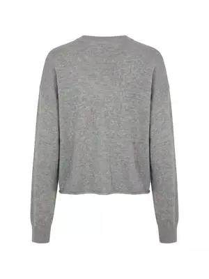 AUTRY Embroidered-logo Crew-neck Sweatshirt