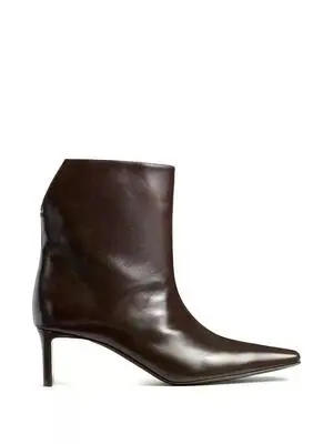 Khaite Ona Ankle Boots - Brown