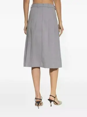 Munthe Vironicae Pleated Midi Skirt