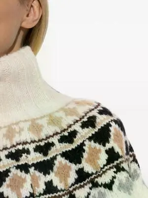 Munthe Verst Fair Isle Poncho