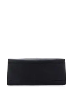 LOUIS VUITTON Lockme Monochrome Leather Mm Tote Bag