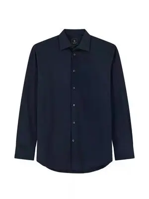 Boggi Milano Polo Shirt In Cotton And Silk Regular Fit