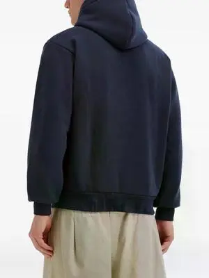 CHOCOOLATE Logo-patch Zip-up Hoodie
