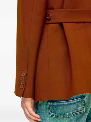 SEMICOUTURE Allison Belted Double-breasted Jacket