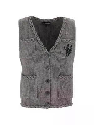 Emporio Armani V Neck Outerwear For Women