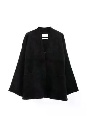 LAUREN MANOOGIAN Double Face Button-fastening Knitted Cardigan