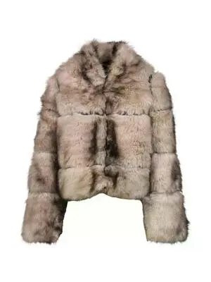 Apparis Sai Faux Mink Short Coat