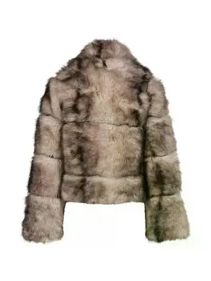 Apparis Sai Faux Mink Short Coat