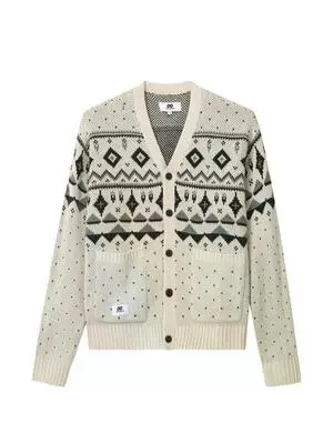 CHOCOOLATE V-neck Knit Cardigan - Neutrals