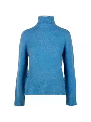 KANGRA Roll-neck Sweater - Blue