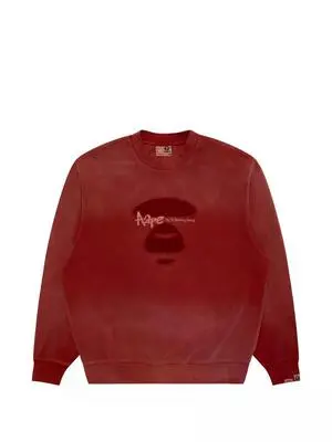 AAPE BY *A BATHING APE Graffiti-print Sweatshirt - Red