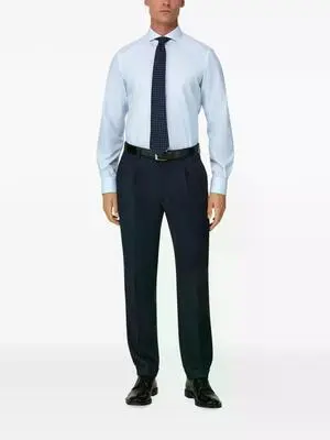 Boggi Milano Striped Cotton Slim-fit Shirt