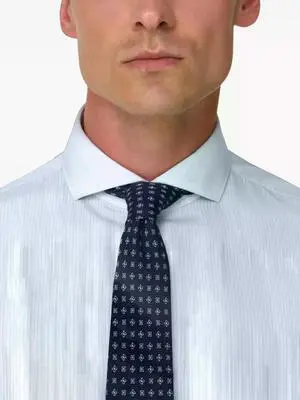 Boggi Milano Striped Cotton Slim-fit Shirt