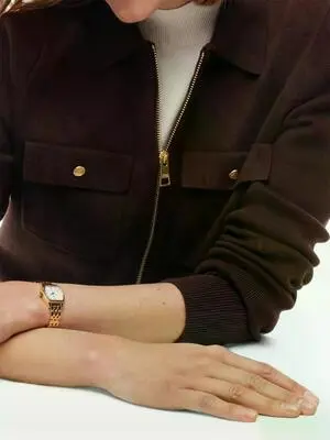 Tommy Hilfiger Zip-up Pocket-detail Cardigan - Brown