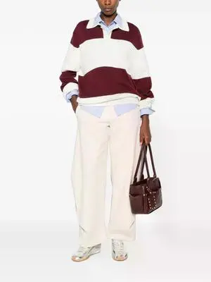 A.p.c. Luis Striped Polo Sweater