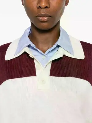 A.p.c. Luis Striped Polo Sweater