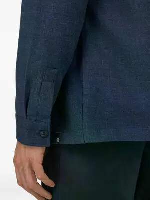 Boggi Milano Overshirt Indouble-face Denim