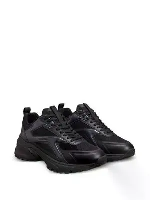 Calvin Klein Panelled Chunky-sole Trainers - Black