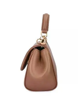 Dolce & Gabbana Mini My Sicily Handbag In Plongé Calfskin