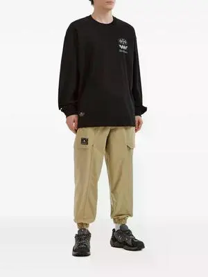 FINGERCROXX Logo-patch Cargo Pants