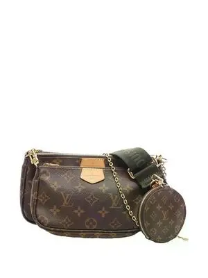LOUIS VUITTON 2021 Monogram Multi Pochette Accessoires Satchel - Brown