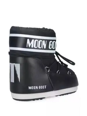 Moon Boot Icon Low Nylon Boots - Black