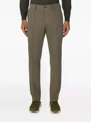 Boggi Milano Trousers In Cotton Blend Jersey