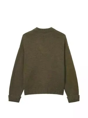 Izzue Logo-patch V-neck Cardigan