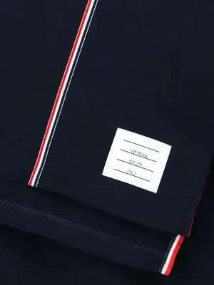 Thom Browne Rwb Stripe-detail T-shirt - Blue