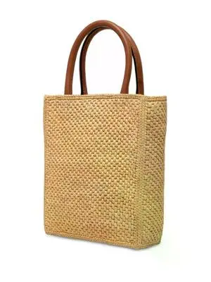 Loewe 2023 Raffia Standard A5 Satchel