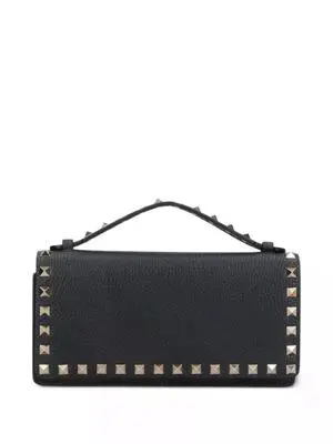 Valentino Garavani Rockstud Pebbled Wallet