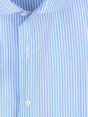 FINAMORE 1925 Striped Cotton Shirt