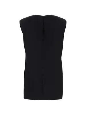 Carven Sleeveless Wool Tank Top