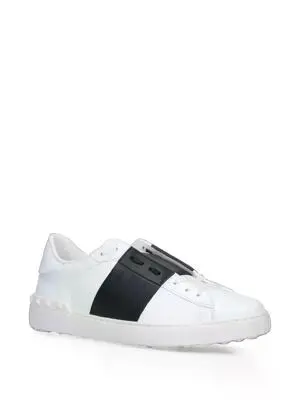 Valentino Garavani Open Rockstud Leather Sneakers