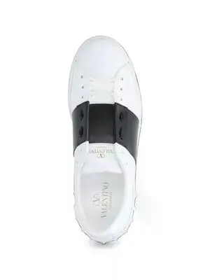 Valentino Garavani Open Rockstud Leather Sneakers