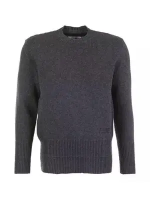 MAISON MARGIELA Wool Crew Neck Jumper - Grey