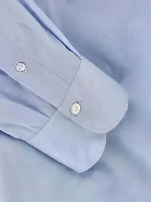 FINAMORE 1925 Spread-collar Long-sleeve Shirt