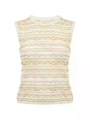Ulla Johnson Round Neck Camis Tanks For Women