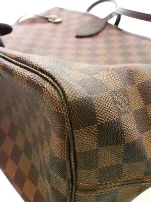 LOUIS VUITTON 2013 Damier Ebene Neverfull Mm Tote Bag