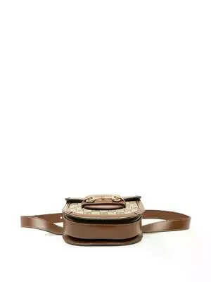 Gucci 2016-2026 Gg Supreme Horsebit 1955 Rounded Belt Bag - Neutrals