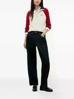 Tommy Hilfiger Raglan-sleeve Quarter-zip Jumper